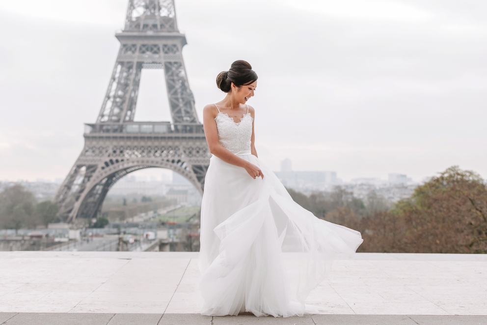 Pre-wedding photo shoot in Paris - Gabi Alves